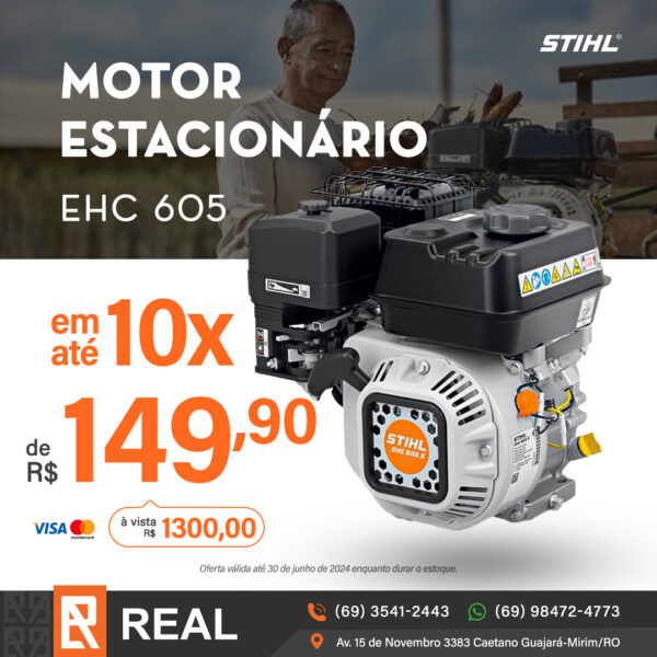 Motor Estacionário Stihl EHC 605 – REAL Concessionária | RONDÔNIA